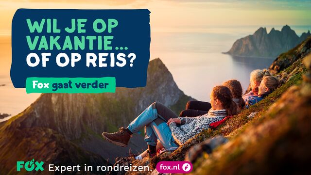Fox: ANWB Reizen lanceert tweede reismerk