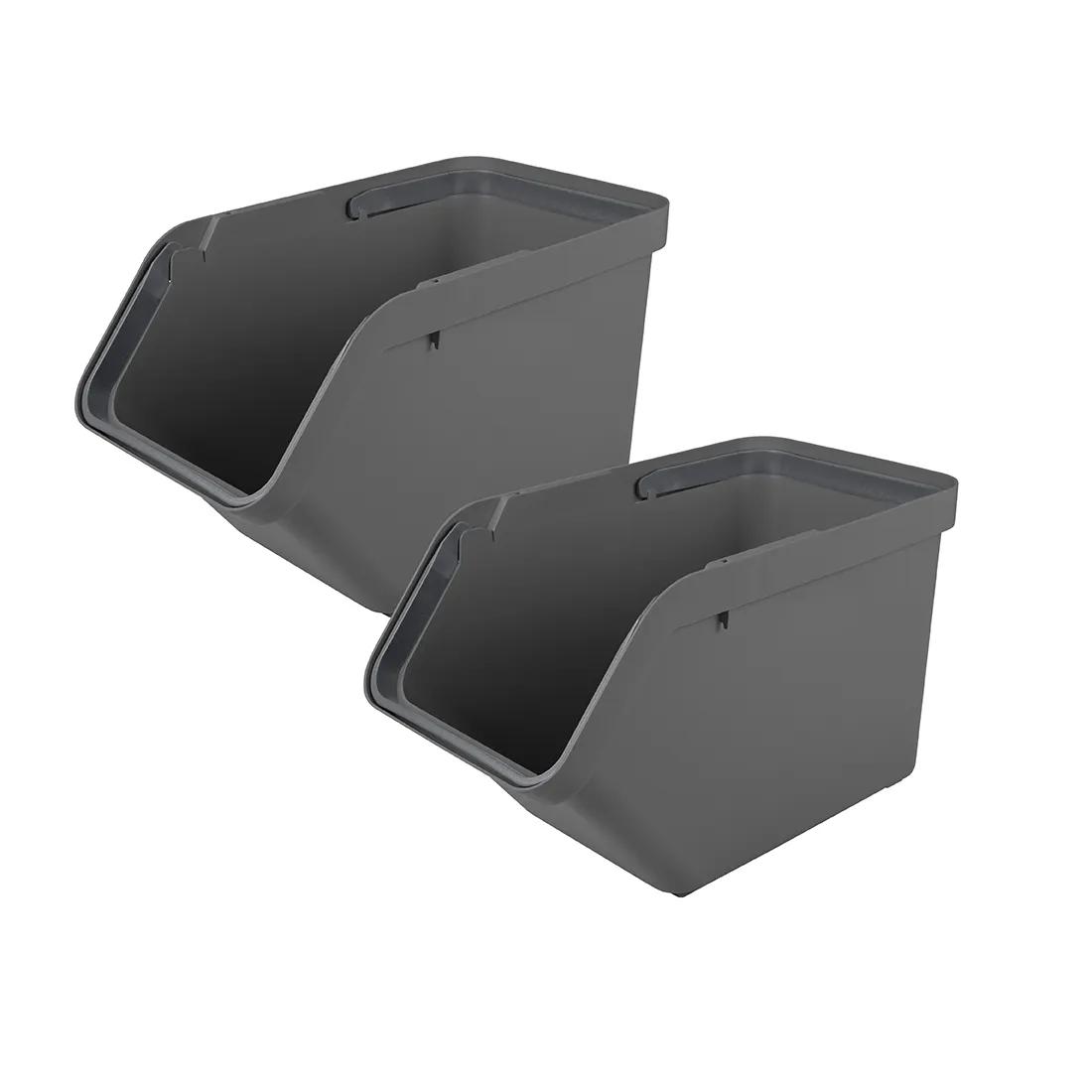 Sigma home sorteer unit 30L antraciet-2dlg | ANWB Webwinkel