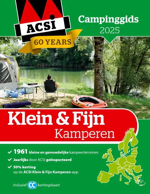 ACSI Klein & Fijn Kamperen gids 2025 | ANWB Webwinkel